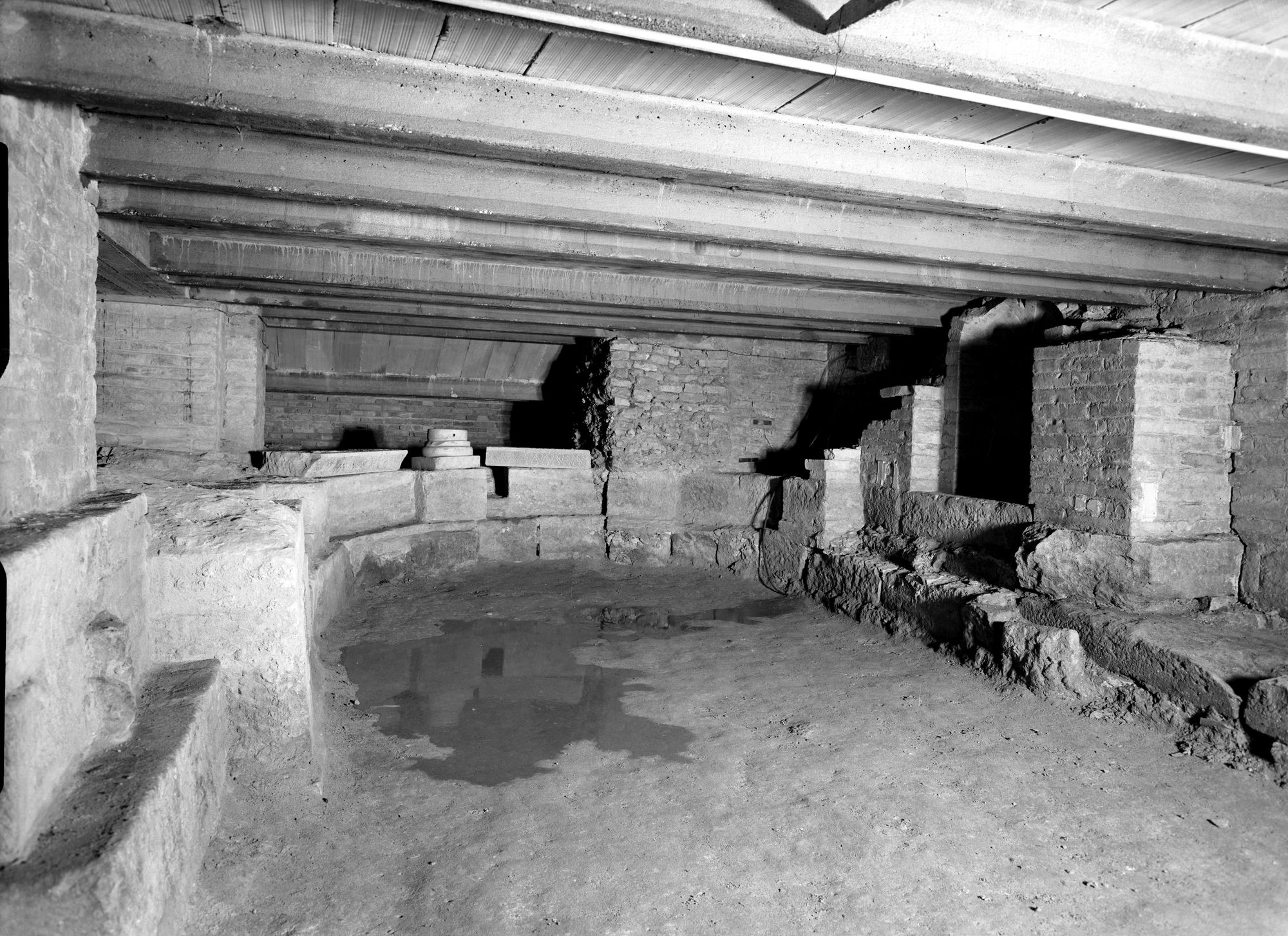 Chiesa Santa Sofia Particolare della sistemazione della Cripta, do