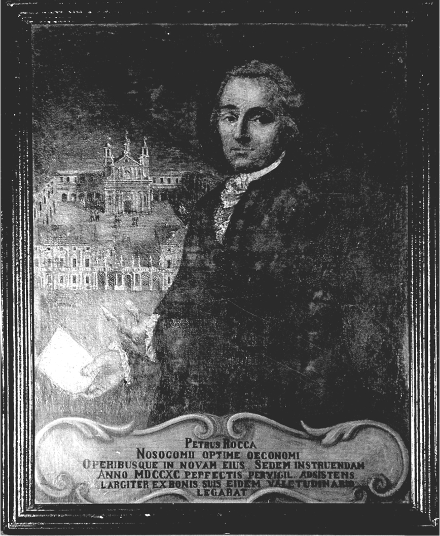 ritratto di Pietro Rocca dipinto 1790 - 1810