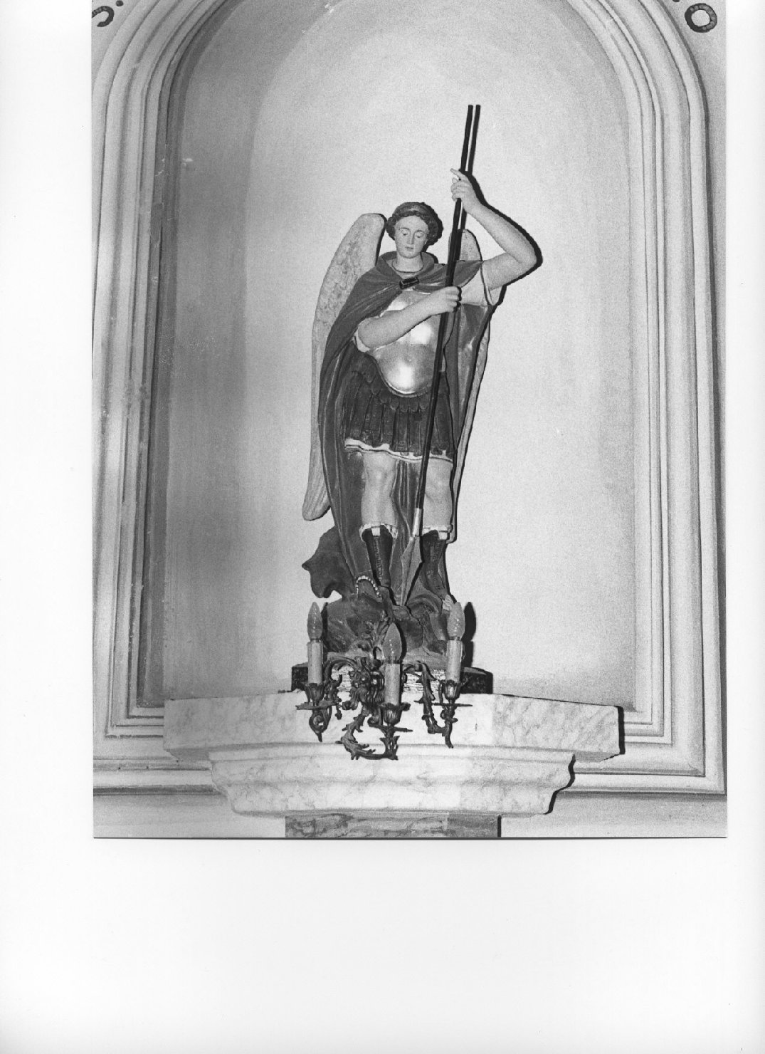 San Michele Arcangelo statua 1850 - 1899