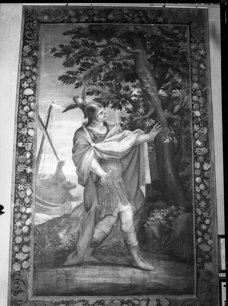 Enea incontra Polidoro trasformato in albero arazzo