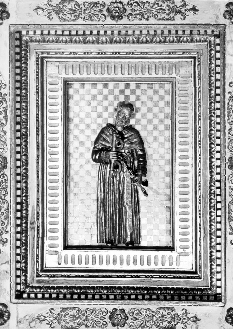 Santo monaco lacunare 1628 - 1628